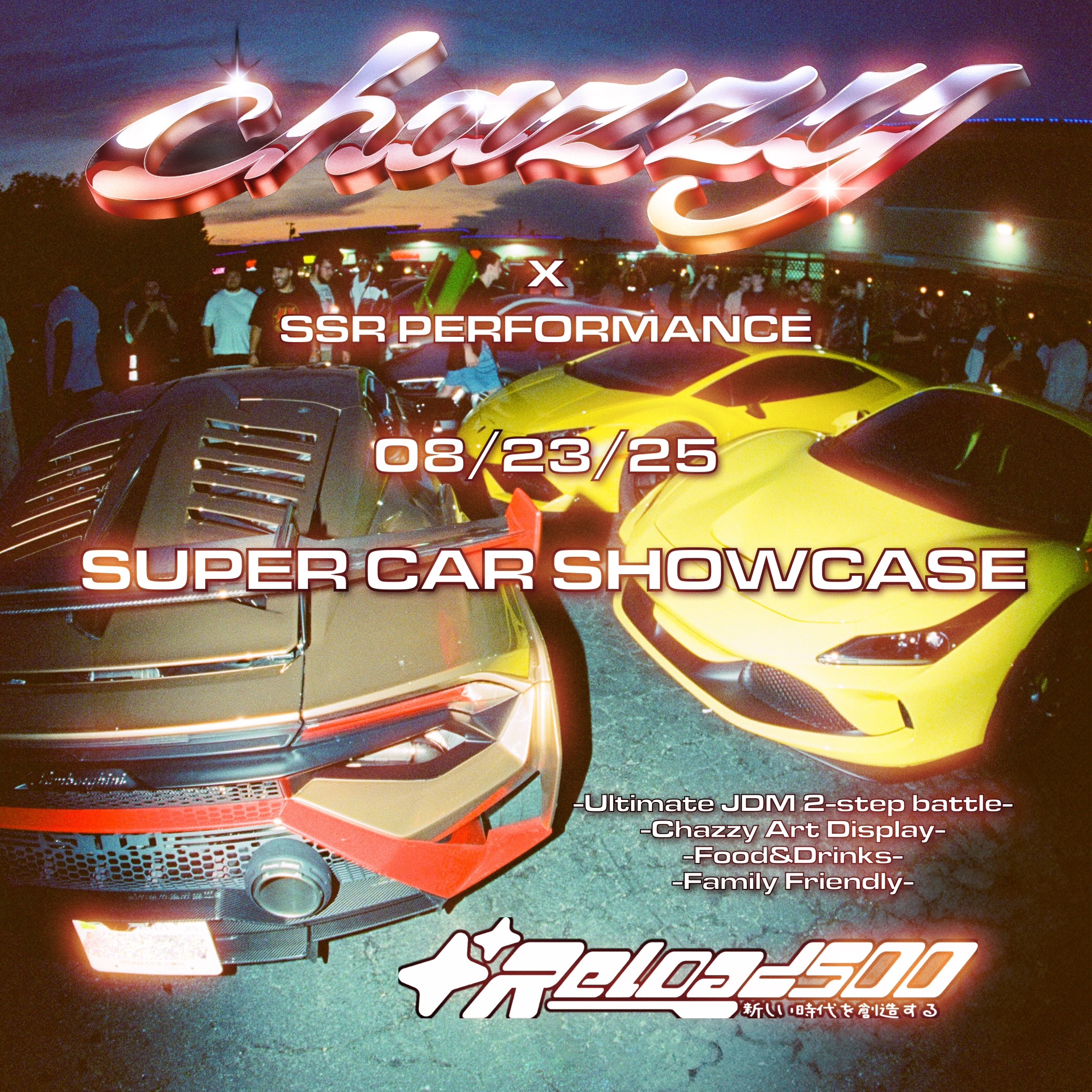 CHAZZY x SSR: SUPER CAR SHOWCASE [OC] - AutoLNK